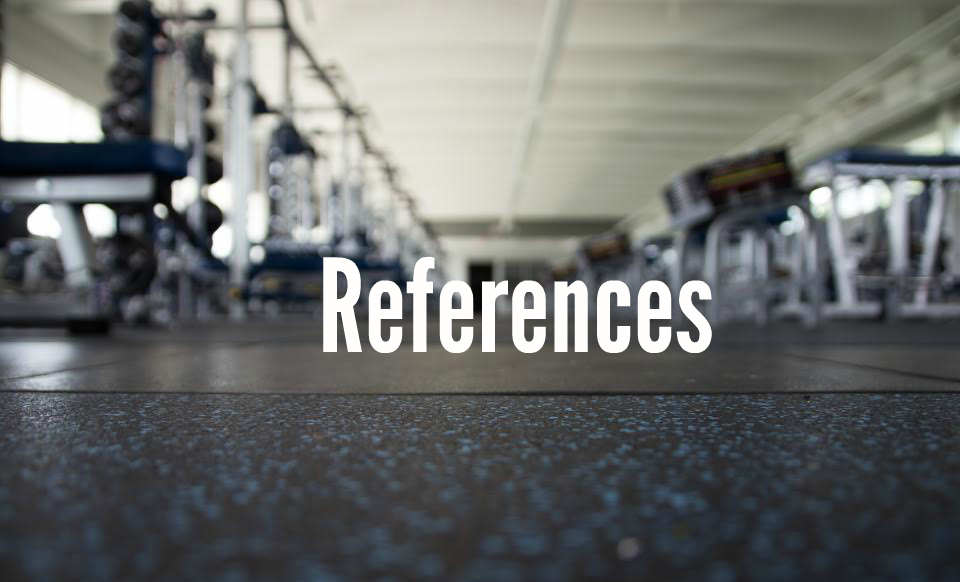 References - Specialized Fitness Resource